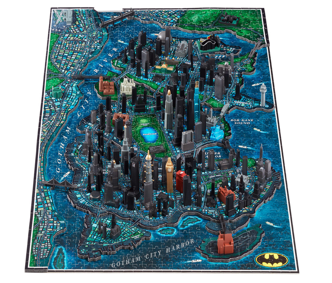 Puzzle Review: 4D Cityscape 4D Puzzle of Gotham City | The Pop Insider