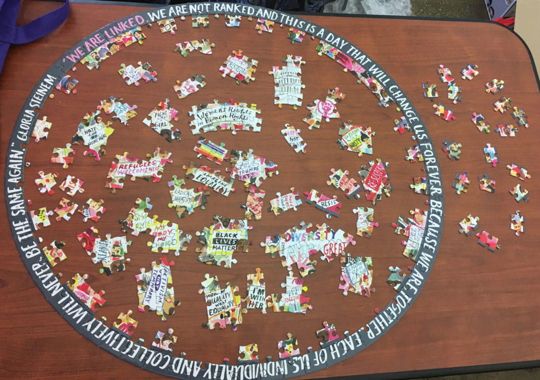 Puzzle Review: Women March! Round Puzzle | The Pop Insider