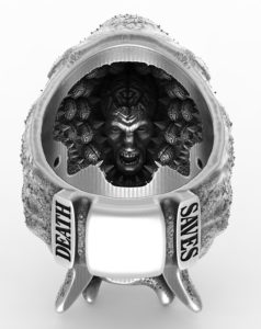 Geek Fashion: Death Saves’ D&D Mind Flayer Ring | The Pop Insider