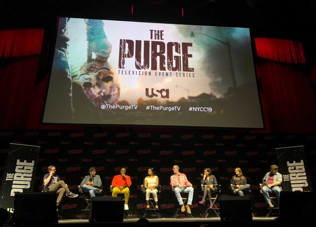 NYCC 2019: ‘The Purge’ Season Two Panel | The Pop Insider