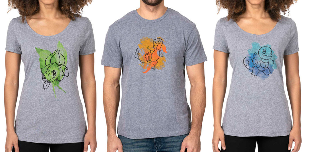 Pokémon Merch: Pokémon Center Kanto Region T-shirts | The Pop Insider