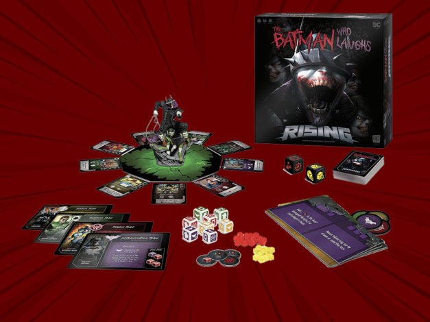 Not a Joke: The Op Launches The Batman Who Laughs Rising Board Game ...