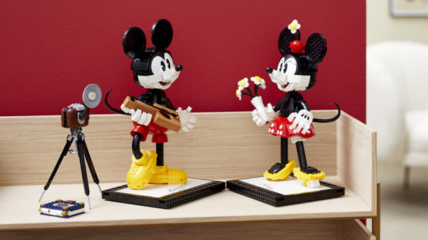 LEGO Disney Mickey Mouse and Minnie Mouse Buildable Characters