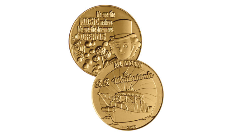 WILLY WONKA LIMITED EDITION COIN - The Pop Insider