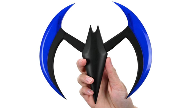 BATMAN BEYOND BATARANG PROP REPLICA WITH BLUE LIGHTS - The Pop Insider