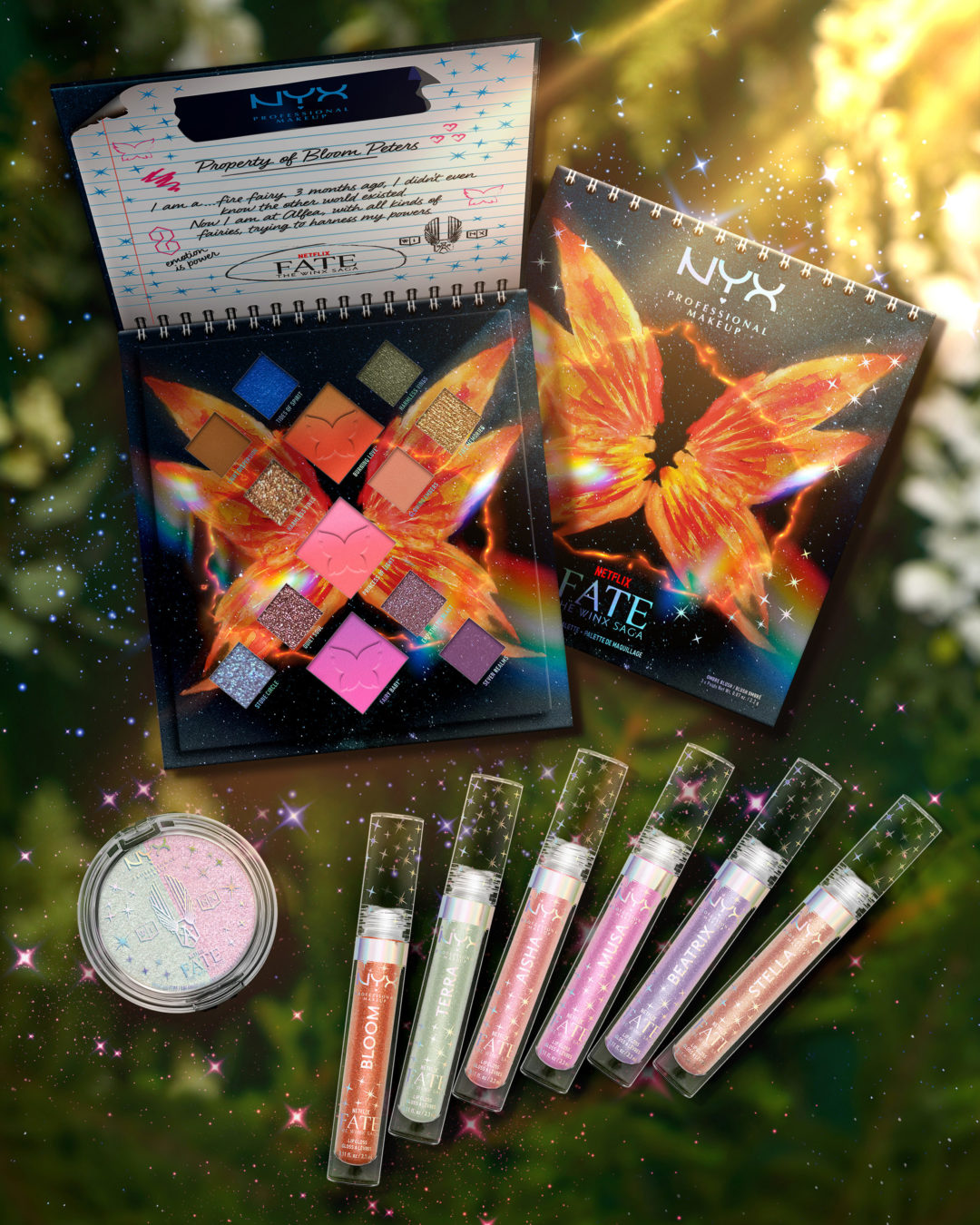 NYX Releases 'Fate: The Winx Saga' Makeup Collection