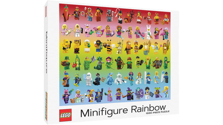 LEGO MINIFIGURE RAINBOW 1,000-PIECE PUZZLE - The Pop Insider