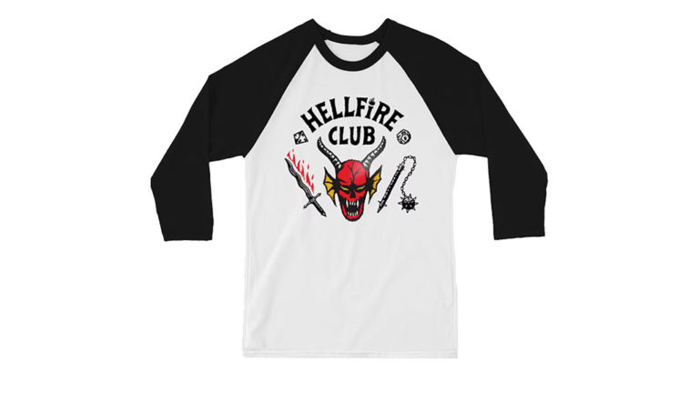THE HELLFIRE CLUB RAGLAN SHIRT - The Pop Insider