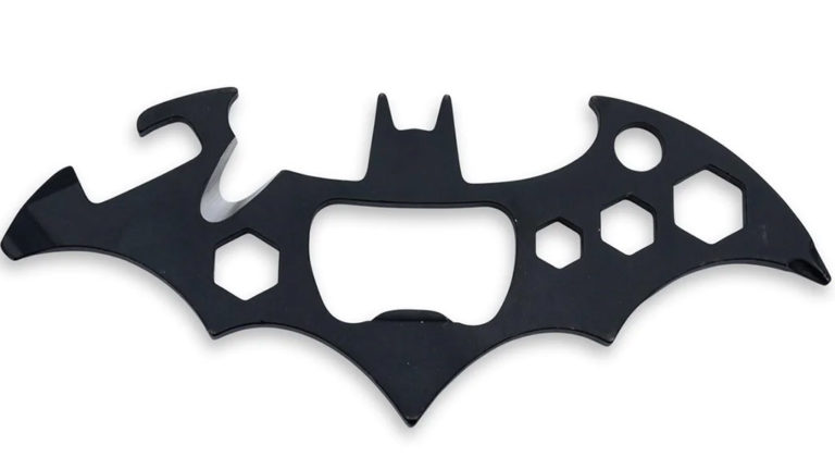 DC COMICS BATMAN BATARANG POCKET SIZE 6-IN-1 PORTABLE MULTITOOL KIT ...