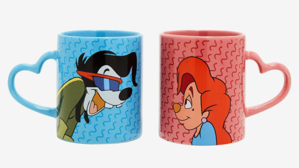 DISNEY A GOOFY MOVIE MAX & ROXANNE HEART HANDLE MUG SET - The Pop Insider