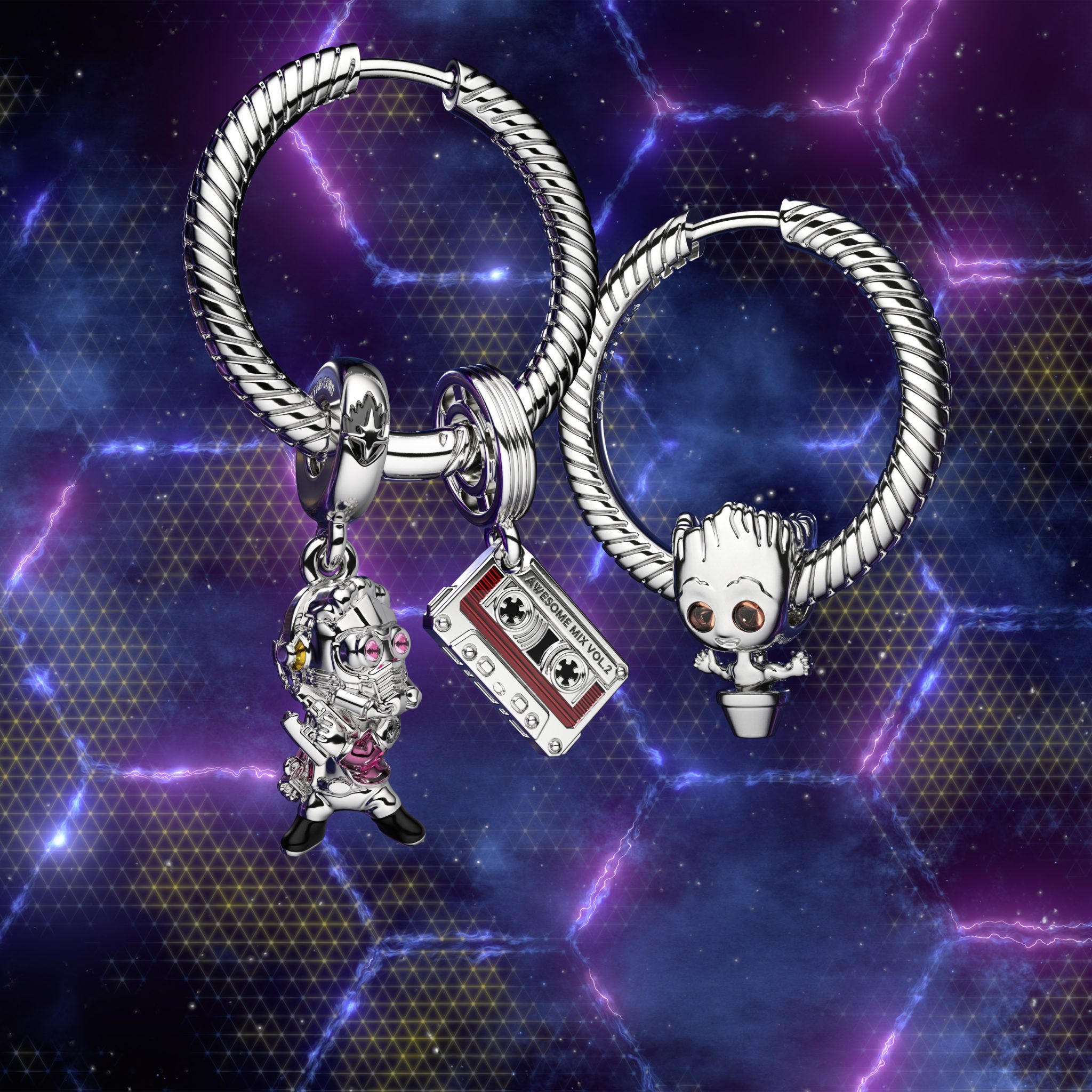 Pandora Launches Guardians of The Galaxy Charms Collection