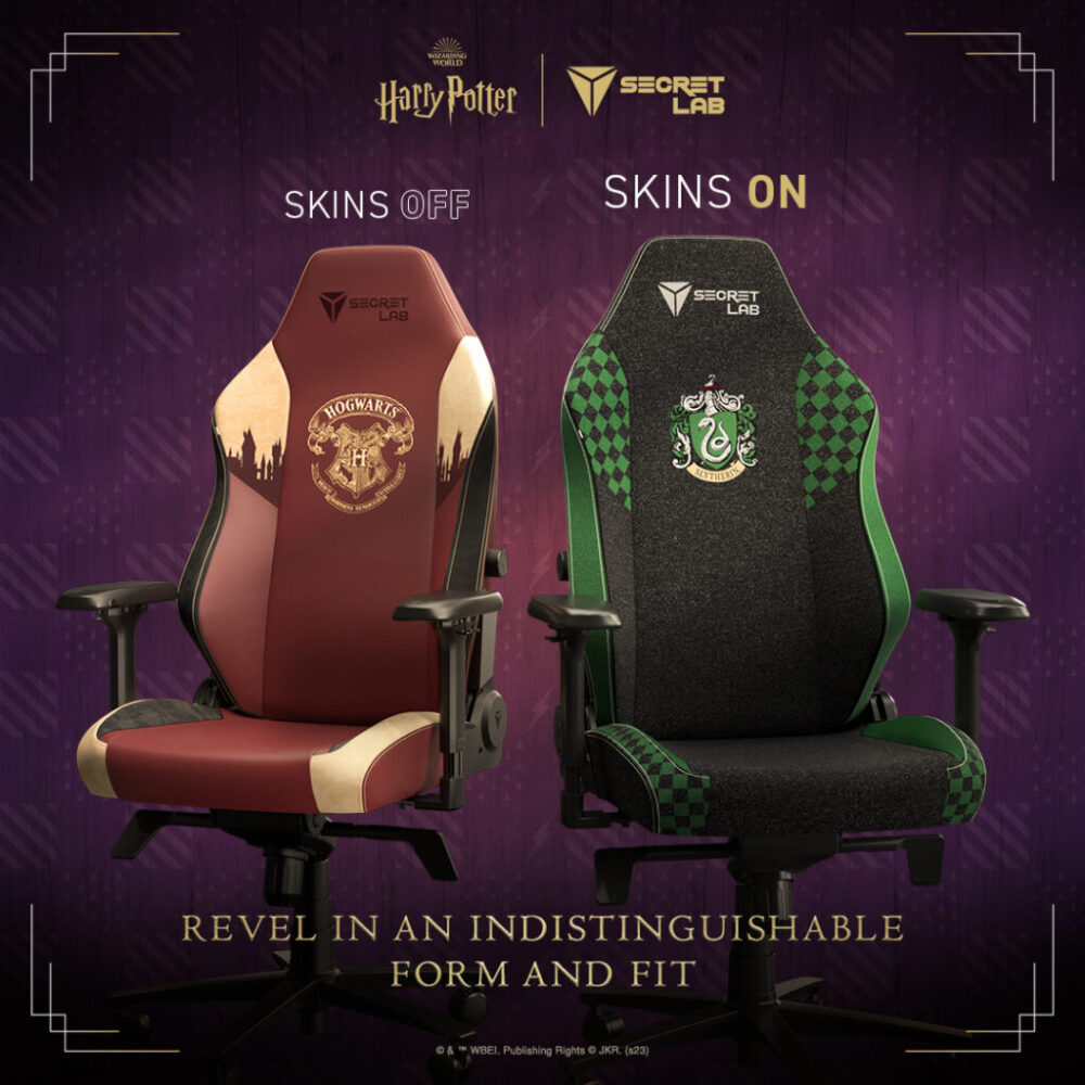 Secretlab Releasing Hogwarts House Gaming Chairs | Pop Insider