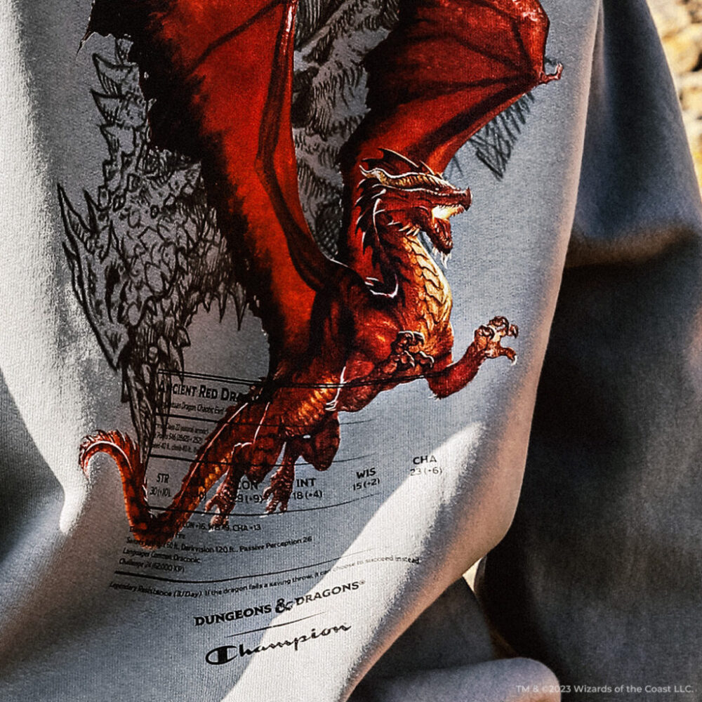 CultureFly Releases New D&D x Champion Collection | Pop Insider