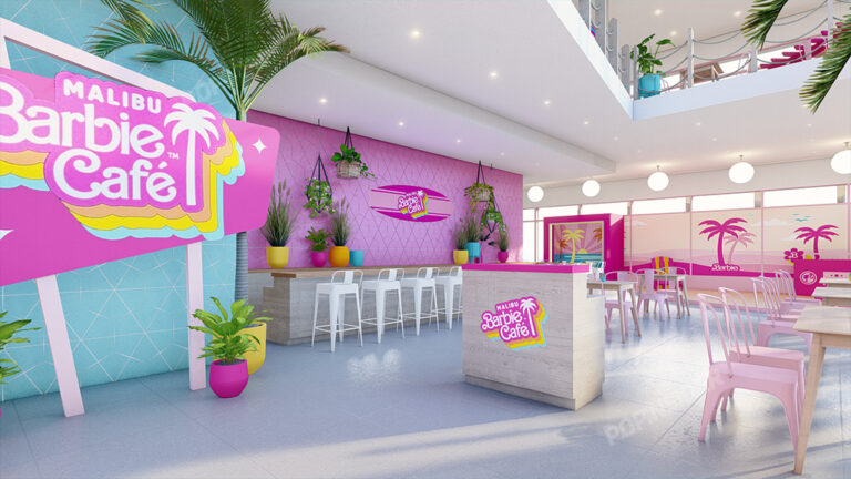 Live Out Your California Dreams at This NYC Malibu Barbie Cafe