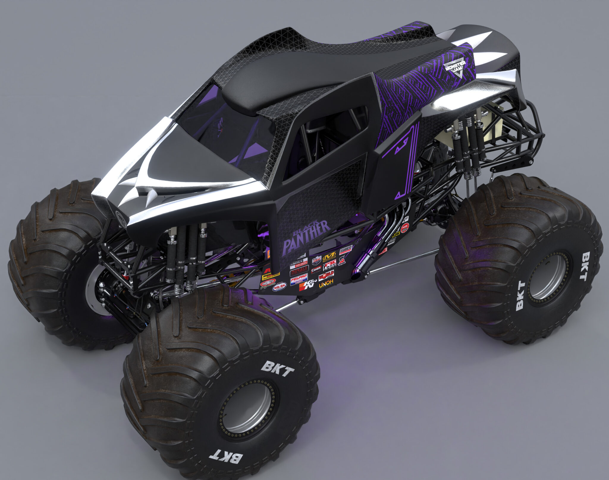 Marvel Superhero Monster Trucks to Debut at Monster Jam