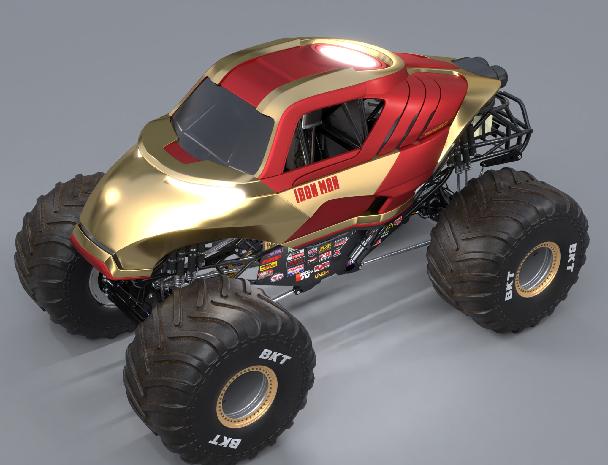 Marvel Superhero Monster Trucks to Debut at Monster Jam