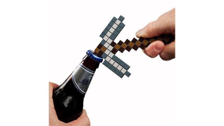 MINECRAFT PICKAXE BOTTLE OPENER - The Pop Insider