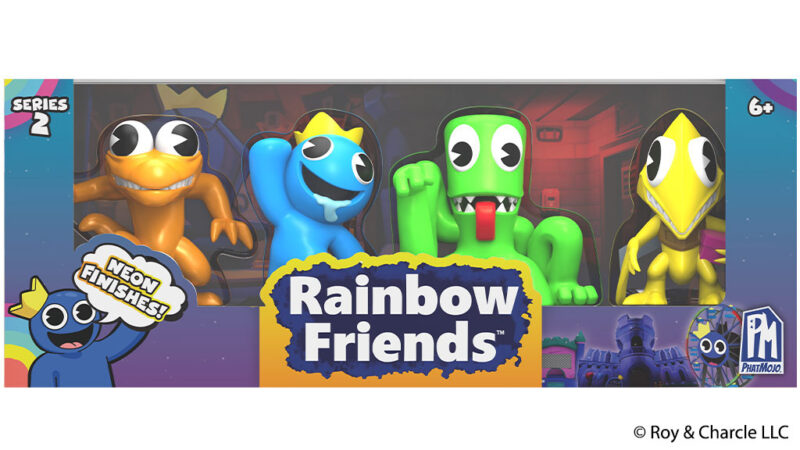 RAINBOW FRIENDS SERIES 2 MINIFIGURE 4-PACK - NEON - The Pop Insider