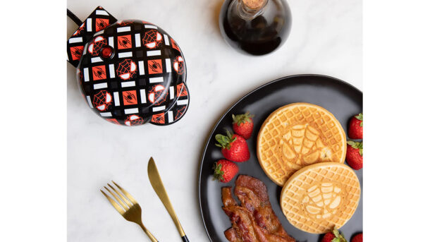 MARVEL MILES MORALES MINI WAFFLE MAKER - The Pop Insider