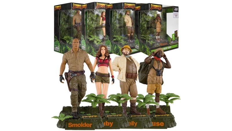 JUMANJI THE NEXT LEVEL MOVIE MANIACS 6-INCH ACTION FIGURES - The Pop ...