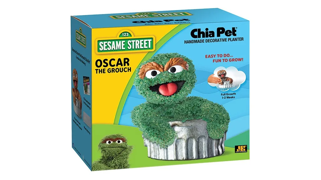 SESAME STREET OSCAR THE GROUCH CHIA PET - The Pop Insider