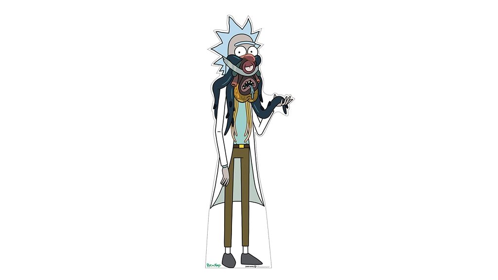 RICK AND MORTY RICK CARDBOARD CUTOUT STANDEE - The Pop Insider