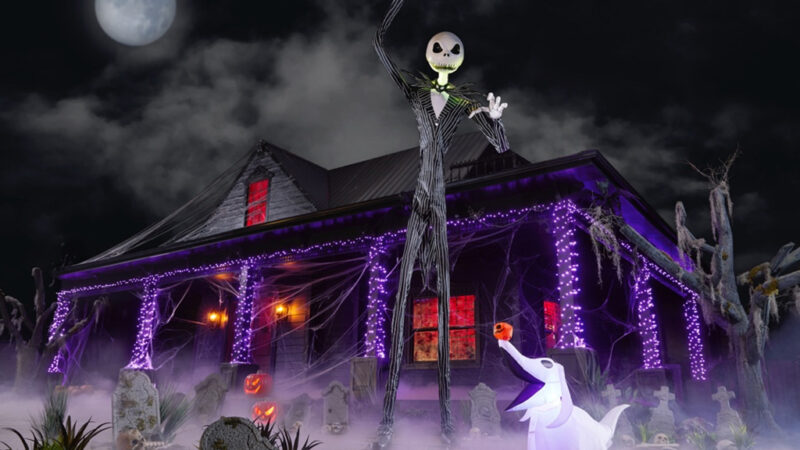 13 FT. GIANT-SIZED ANIMATED JACK SKELLINGTON - The Pop Insider