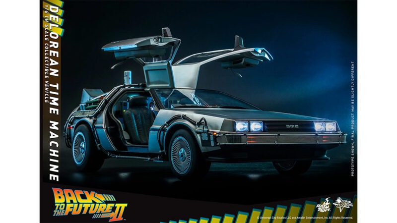 DELOREAN TIME MACHINE 1:6-SCALE FIGURE - The Pop Insider