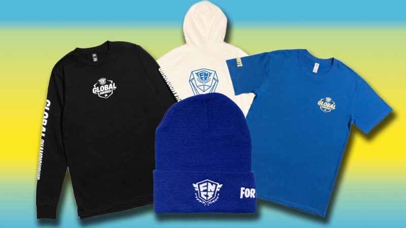 Achieve Victory Royale When You Wear Fortnite Global Championship Merch ...