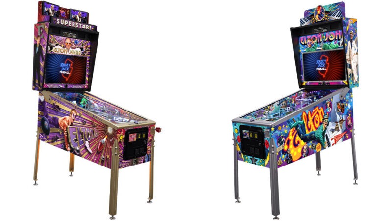 ELTON JOHN PINBALL CABINETS - The Pop Insider