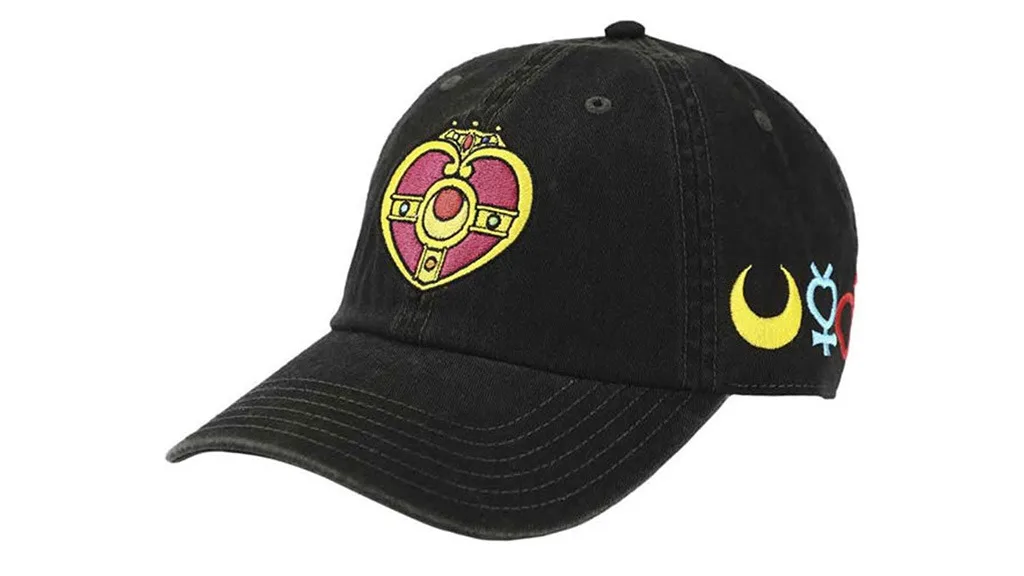 SAILOR MOON COSMIC HEART COMPACT EMBROIDERED HAT - The Pop Insider