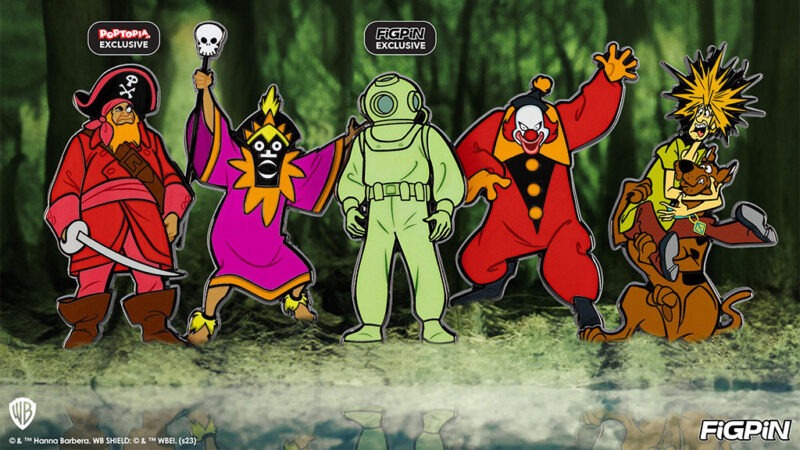 Iconic Scooby Doo Villains Are Haunting FiGPiN - The Pop Insider