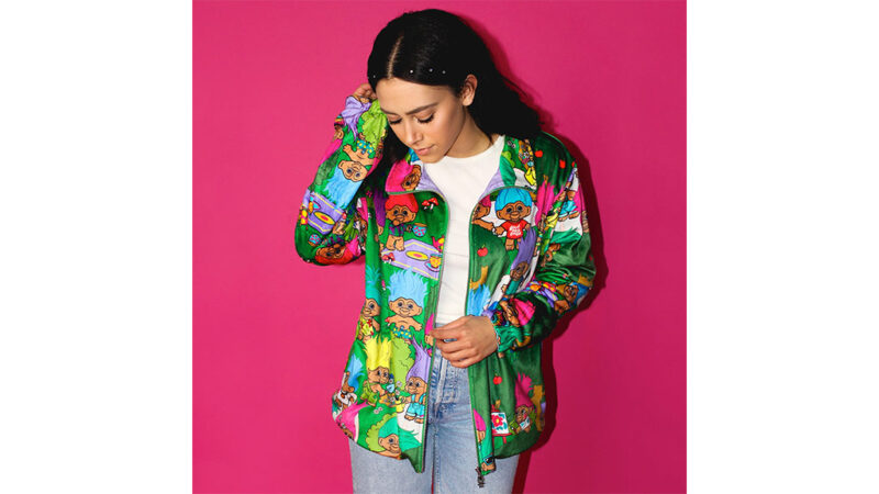 GOOD LUCK TROLLS TEDDY JACKET - The Pop Insider