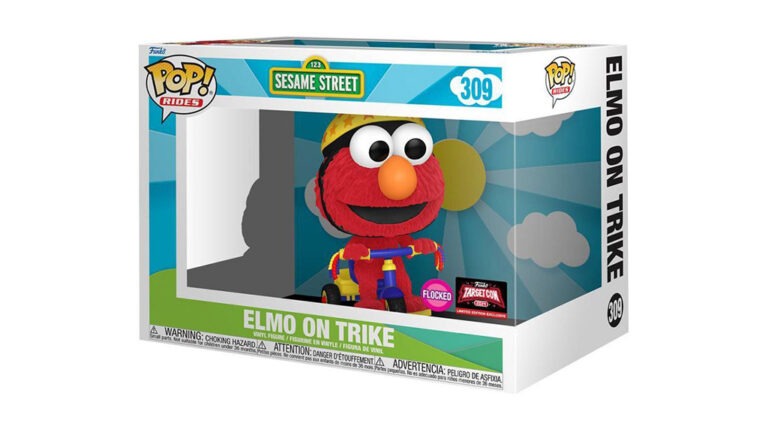 FUNKO POP! RIDES: SESAME STREET ELMO ON TRIKE VINYL FIGURE - The Pop ...