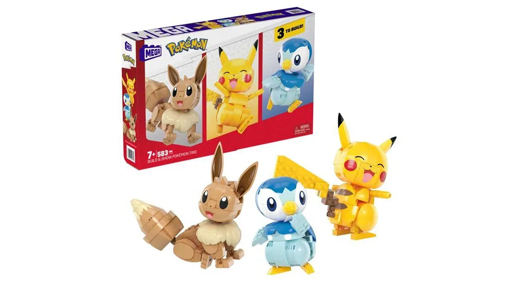 MEGA POKÉMON BUILD & SHOW POKÉMON TRIO - The Pop Insider