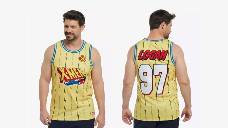 MARVEL X-MEN '97 LOGAN BASKETBALL JERSEY - The Pop Insider