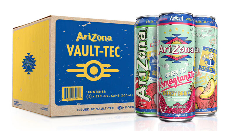 ARIZONA X FALLOUT GREEN TEA ENERGY DRINKS - The Pop Insider