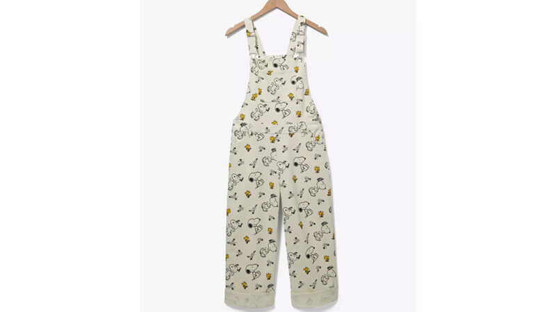 PEANUTS SNOOPY AND WOODSTOCK ALLOVER PRINT OVERALLS - The Pop Insider