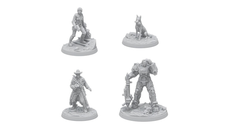 FALLOUT THE SERIES MINIATURES - HOLLYWOOD HEROES - The Pop Insider