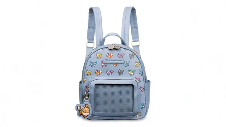 EEVEE EVOLUTIONS POKÉMON PIXEL PIN COLLECTOR MINI BACKPACK - The Pop ...