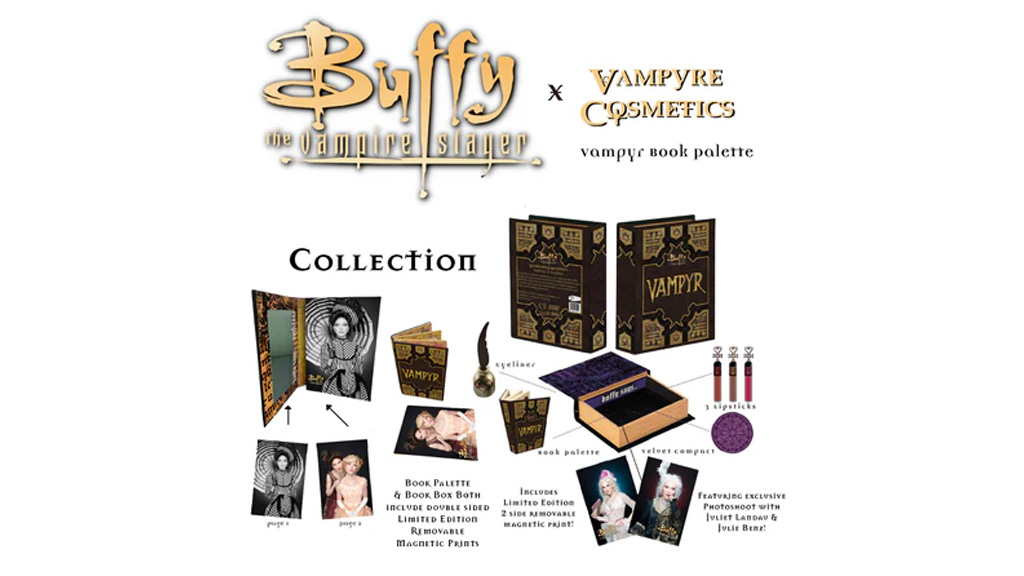VAMPYRE COSMETICS X BUFFY THE VAMPIRE SLAYER COLLECTION - The Pop Insider