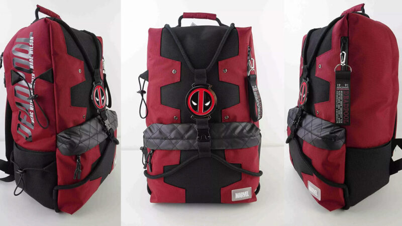 MARVEL DEADPOOL BUNGEE SUIT-UP CHARACTER BACKPACK - The Pop Insider