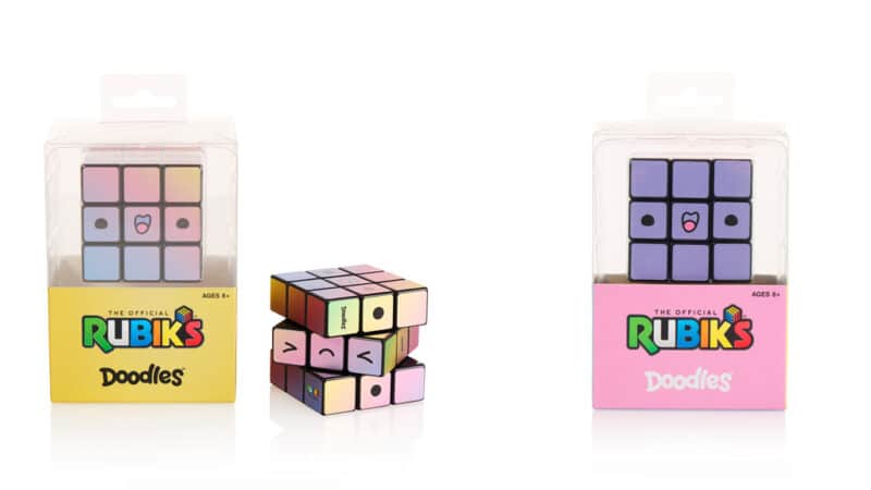 Exclusive: Virtually Unbox Doodles x Rubik's Cube Packs for Physical ...