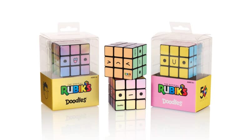 Exclusive: Virtually Unbox Doodles x Rubik's Cube Packs for Physical ...
