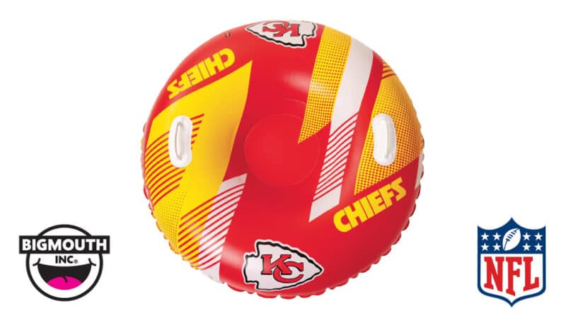 OFFICIALLY LICENSED NFL SNOW TUBES - The Pop Insider