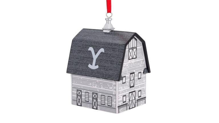 YELLOWSTONE BARN RESIN ORNAMENT - The Pop Insider