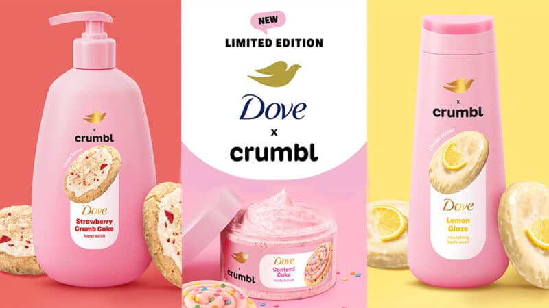 Sprinkle Some Sweetness into Your Morning Routine with Dove’s Crumbl ...