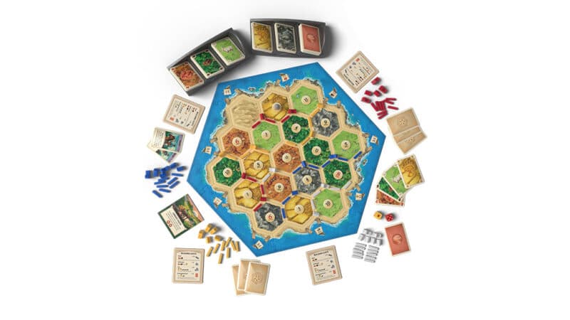 CATAN BOARD GAME (BASE GAME): 6TH EDITION - The Pop Insider