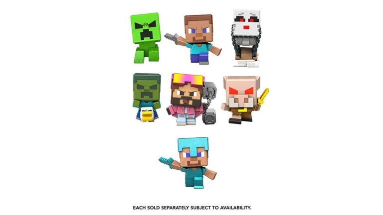 'A Minecraft Movie' Brings Collectible Toy Lineup - The Pop Insider