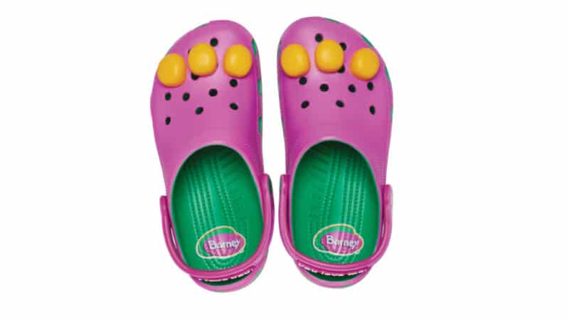 BARNEY X CROCS - The Pop Insider